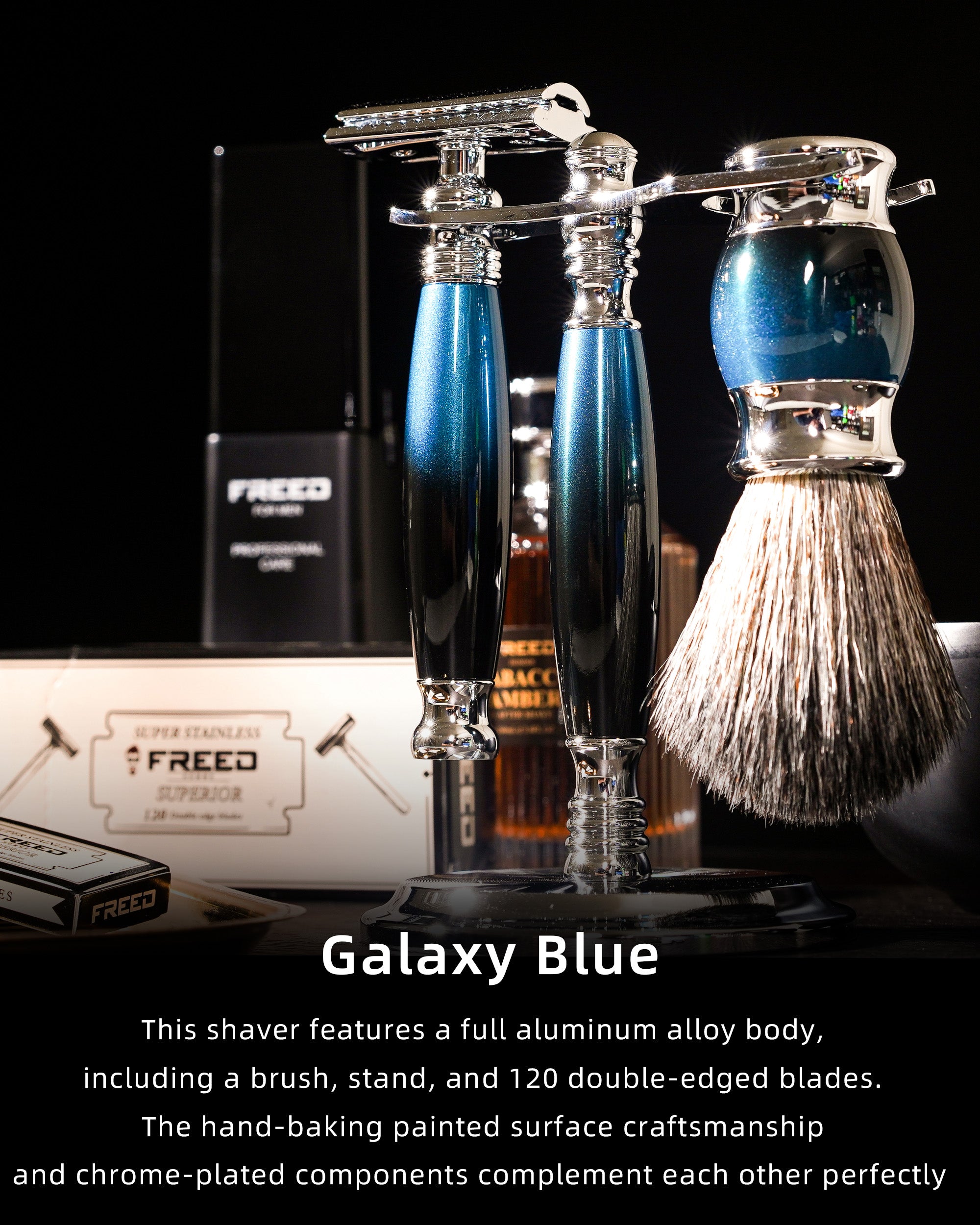 Unleash Precision - Experience FREED Manual Razors