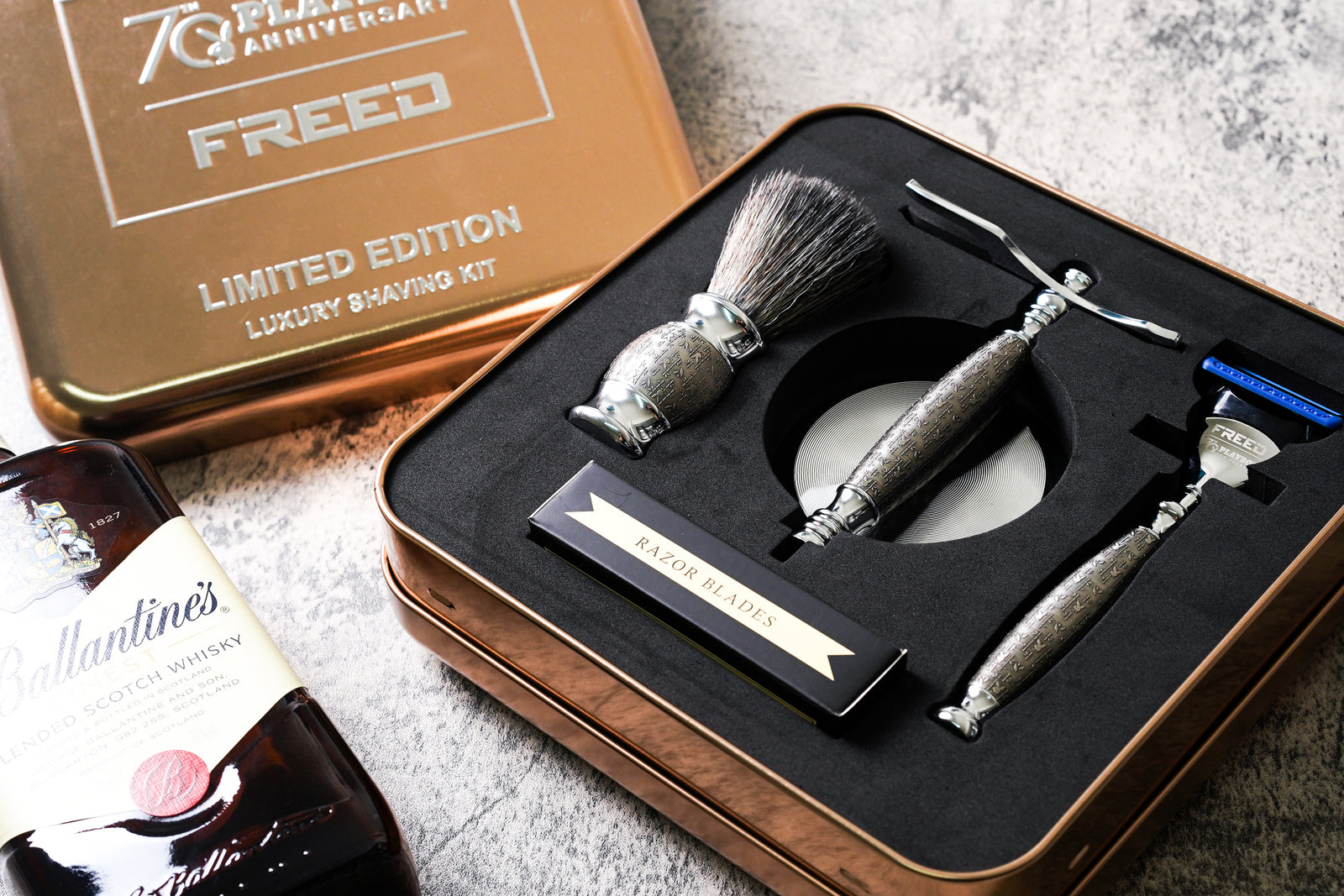Unleash Precision - Experience FREED Manual Razors